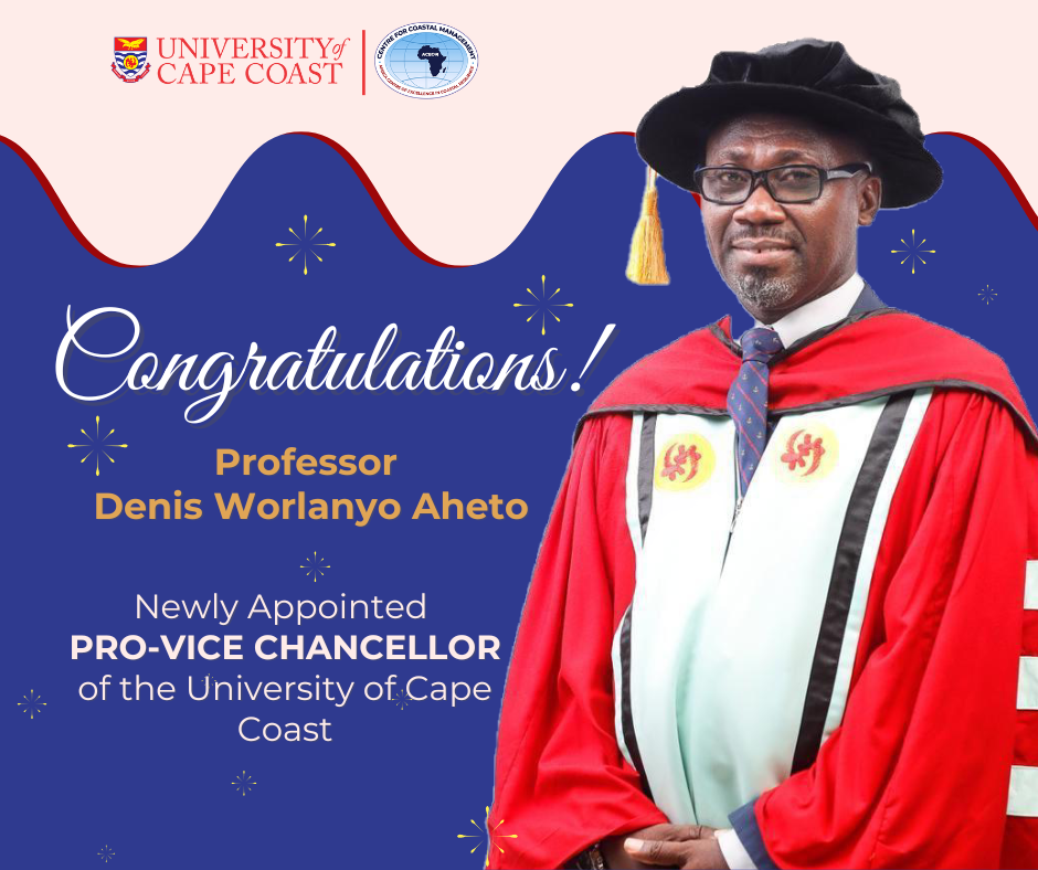 Professor Aheto Appointed as New Pro-Vice Chancellor of UCC | ACECoR
